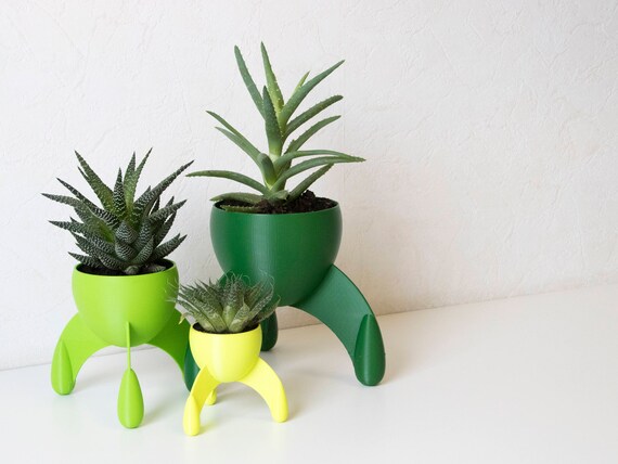 Rocket planter available in multiple colors and sizes | Etsy