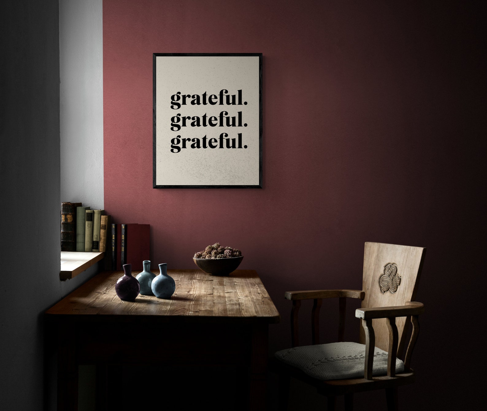 Grateful Poster | Grateful Print | Spiritual Gratitude | Gallery Wall ...