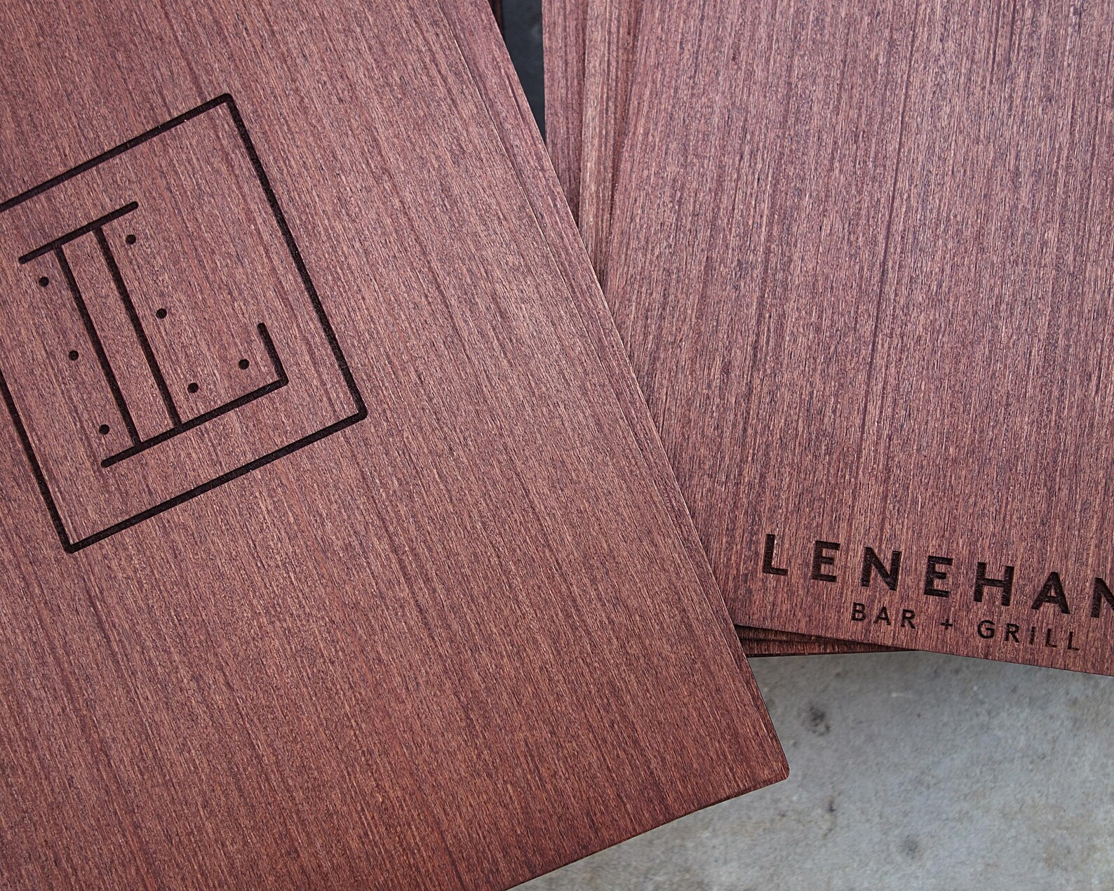 Wooden Clipboard Menu Holders A4 A5 Etched Wood Menu - Etsy UK