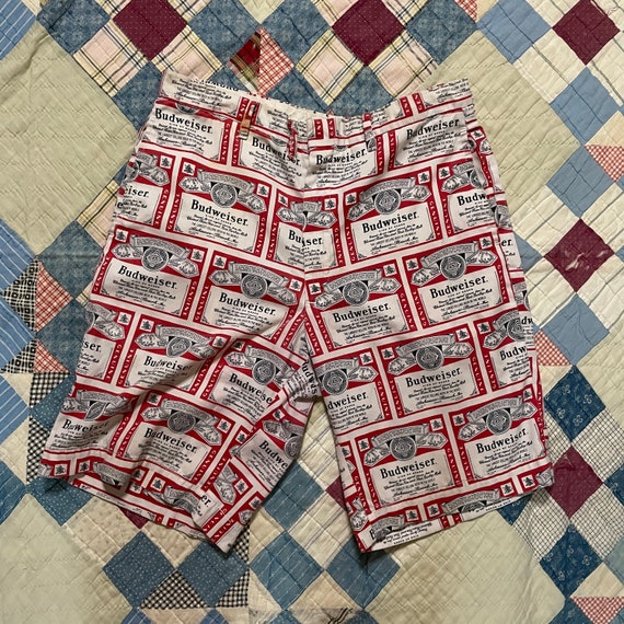 70s budweiser shorts - Gem