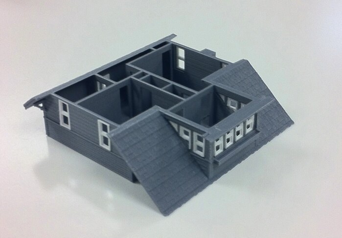 Miniature Sears Kit House, 3D Printed , Sunbeam Model, Bungalow, Sears ...