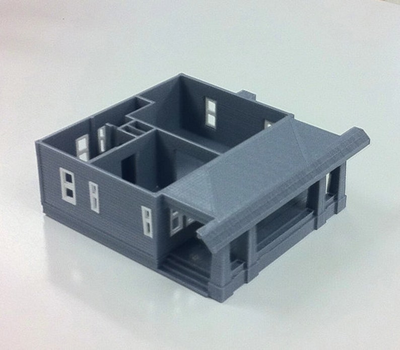 Miniature Sears Kit House, 3D Printed , Sunbeam Model, Bungalow, Sears ...
