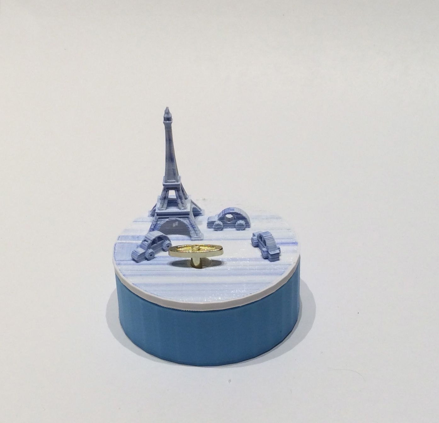 Paris Music Box 3D Printed , “you're My Sunshine”, Musical Box, Music ...
