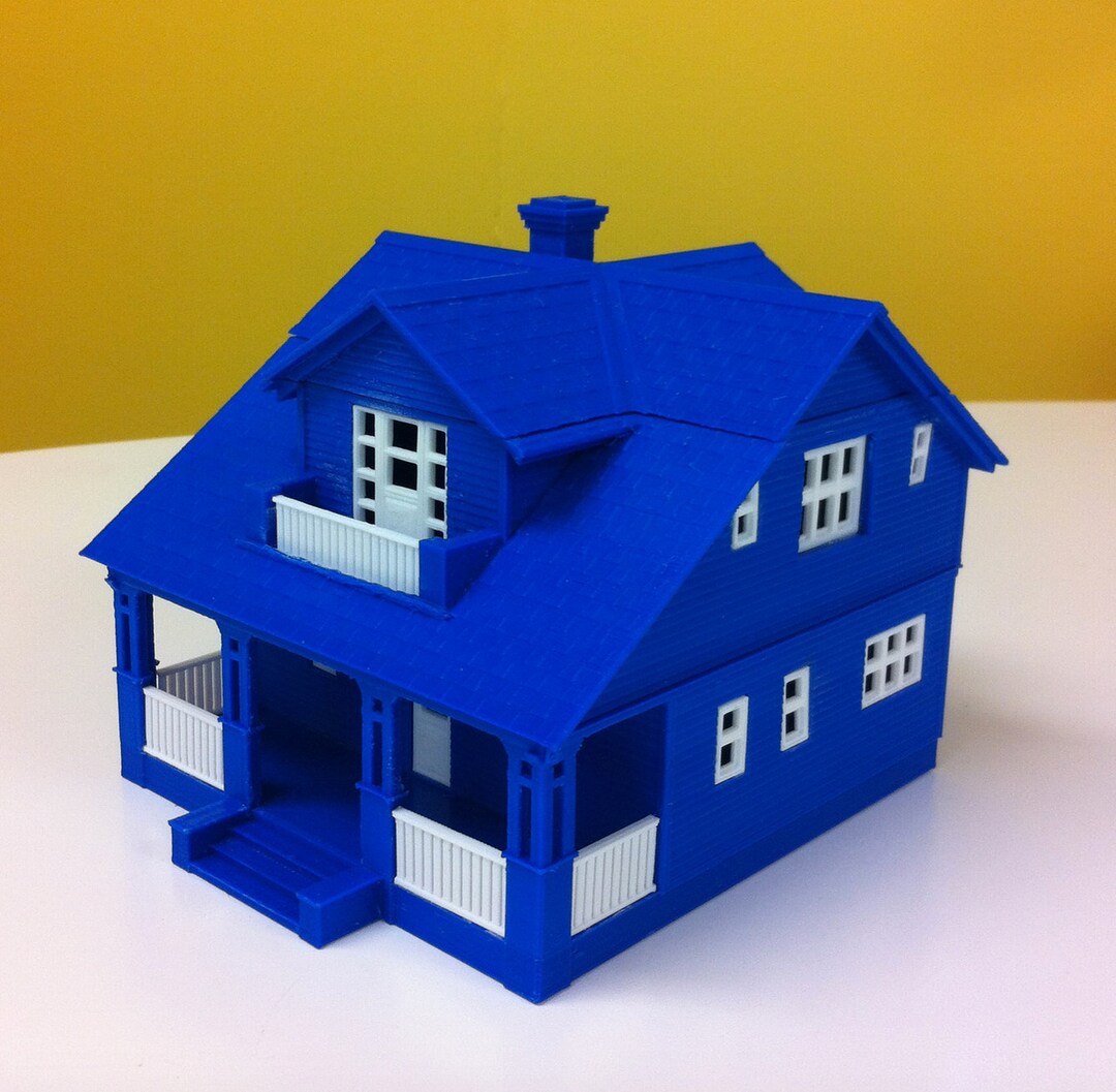 Miniature Sears Kit House, 3D Printed , Westly Model, Bungalow, Sears ...