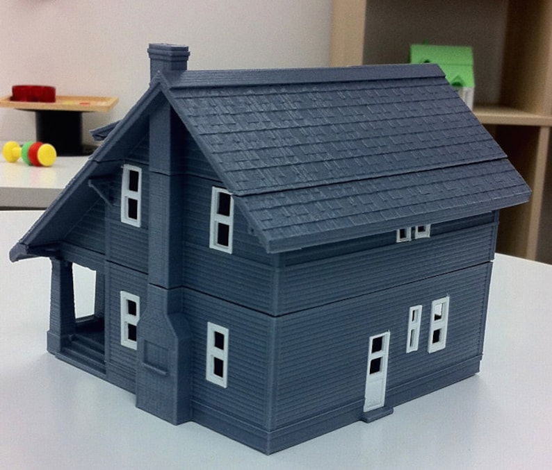 Miniature Sears Kit House, 3D Printed , Sunbeam Model, Bungalow, Sears ...