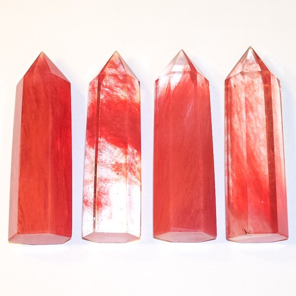 Red Quartz - Etsy