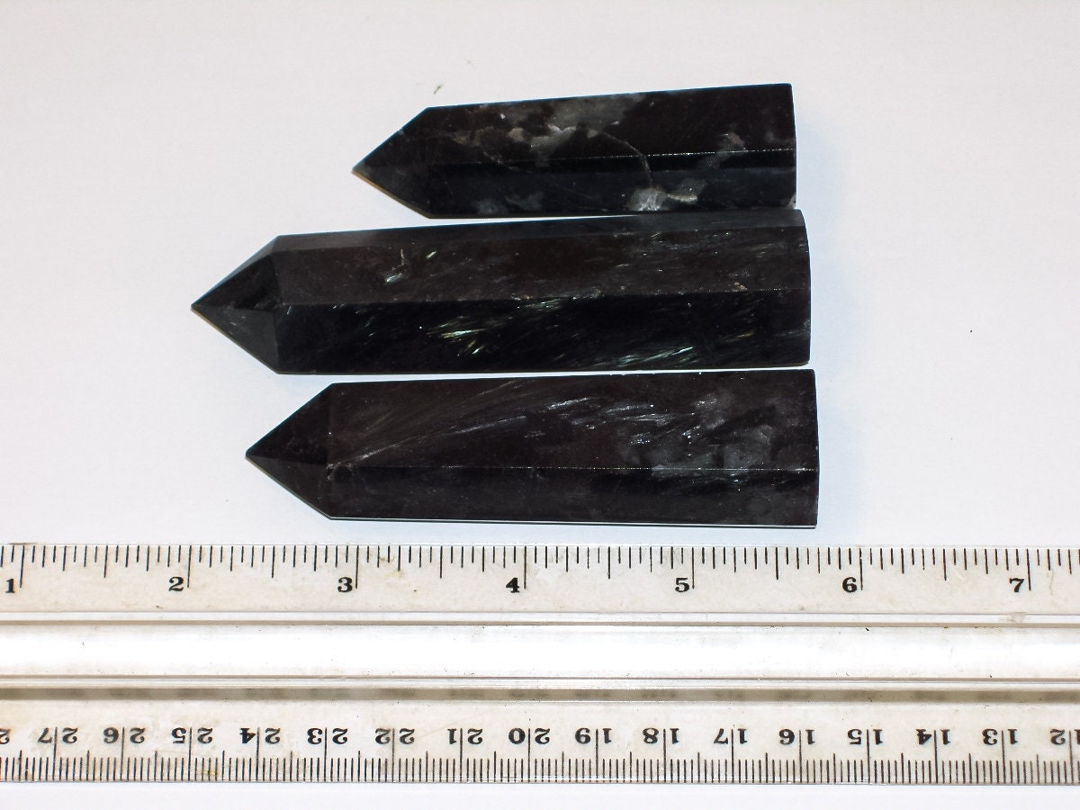 Astrophyllite Points - Arfvedsonite - Astrophylite - Tower - Obelisk ...