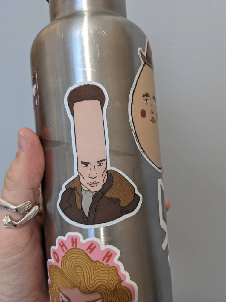 James Hurley Big Forehead Sticker Twin Peaks David Lynch | Etsy