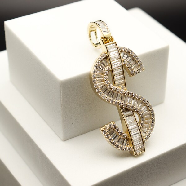 Dollar Sign Necklace - Etsy