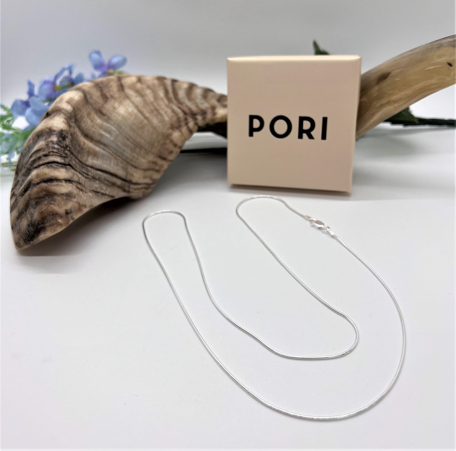 Italian Sterling Silver 1.5mm Snake Chain Necklace - Etsy
