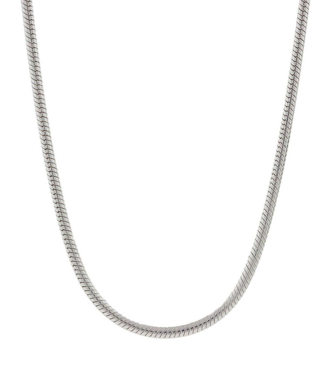 Italian Sterling Silver 1.5mm Snake Chain Necklace - Etsy