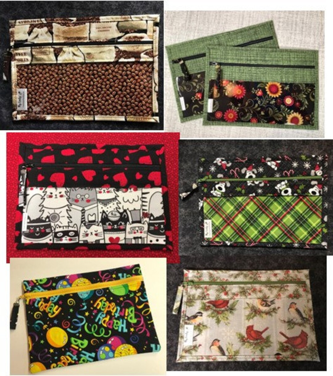 Set 1 Assorted Accessory Bags Ready to Ship - Etsy