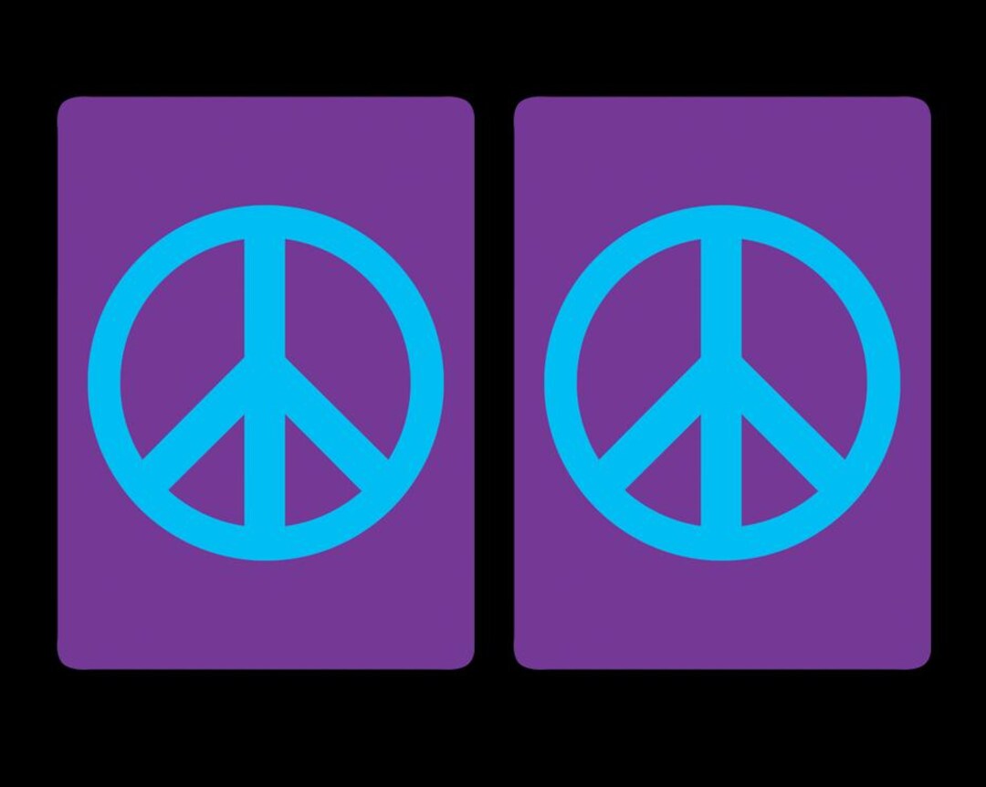 Playing Cards With PEACE Sign - Etsy