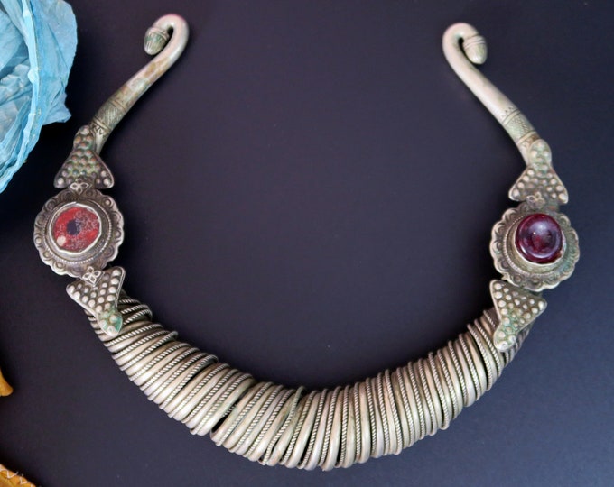 Indian Rajasthan Silver Torque - Etsy