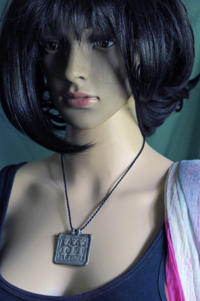 HOI MATA PENDANT - Very Old Symbolic Silver Pathri Pendant - Tribal ...