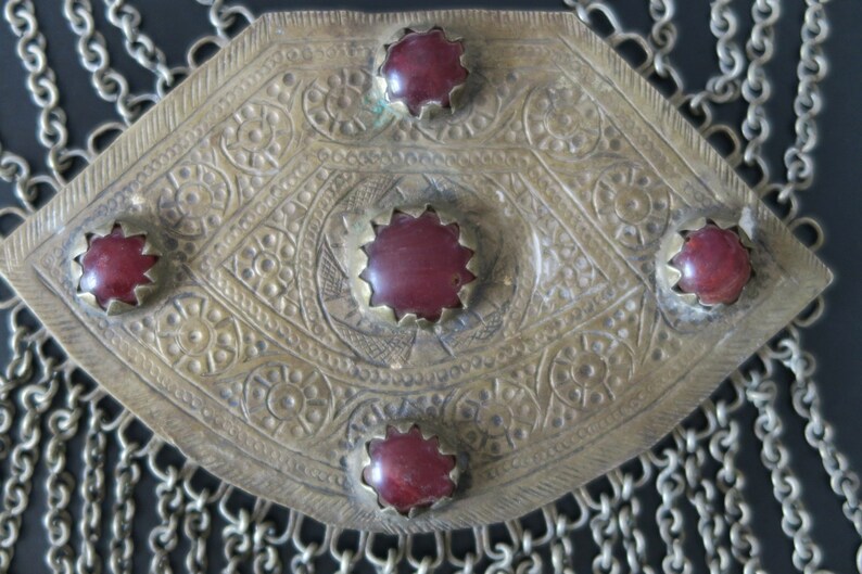VINTAGE KASHMIRI NECKLACE - Traditional Dal-lake Necklace - Old ...