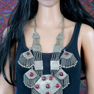 Vintage Kashmiri Necklace - Traditional Dal-lake Necklace - Collectible ...