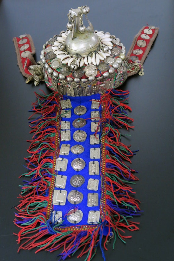 Vintage turkmen headdress - Gem