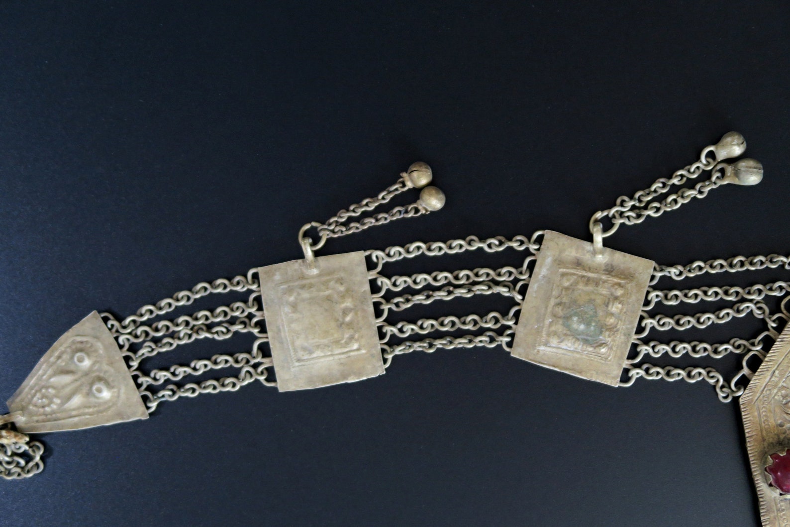 VINTAGE KASHMIRI NECKLACE - Traditional Dal-lake Necklace - Old ...