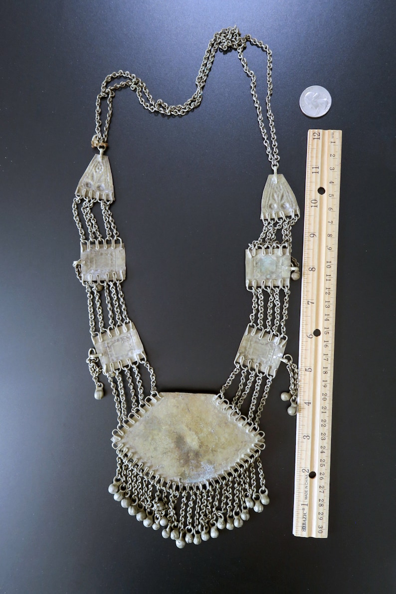 VINTAGE KASHMIRI NECKLACE - Traditional Dal-lake Necklace - Old ...