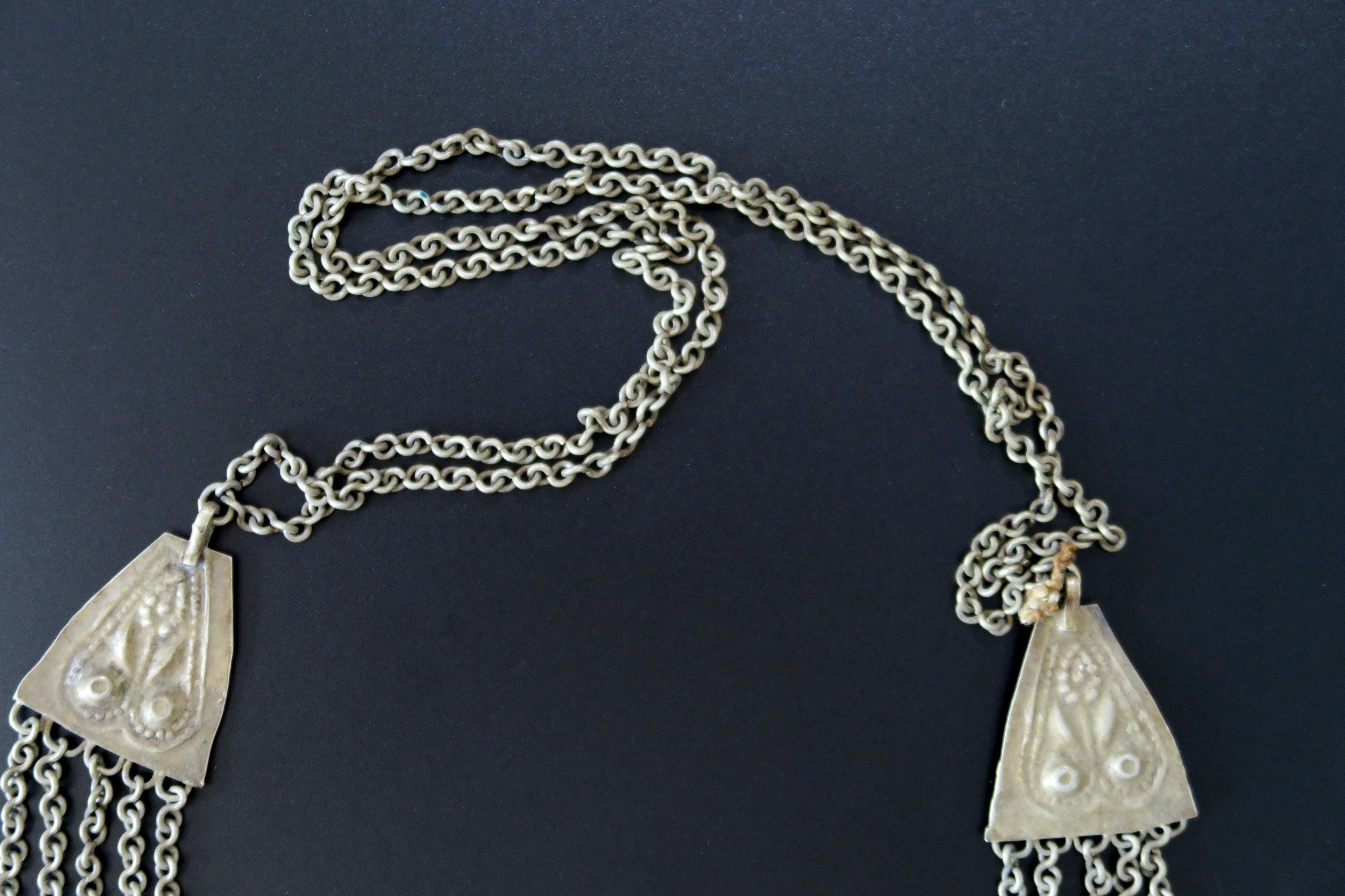VINTAGE KASHMIRI NECKLACE - Traditional Dal-lake Necklace - Old ...