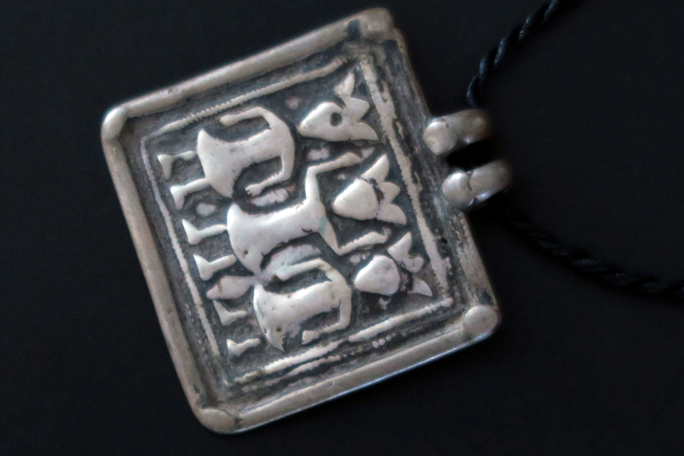 HOI MATA PENDANT - Very Old Symbolic Silver Pathri Pendant - Tribal ...