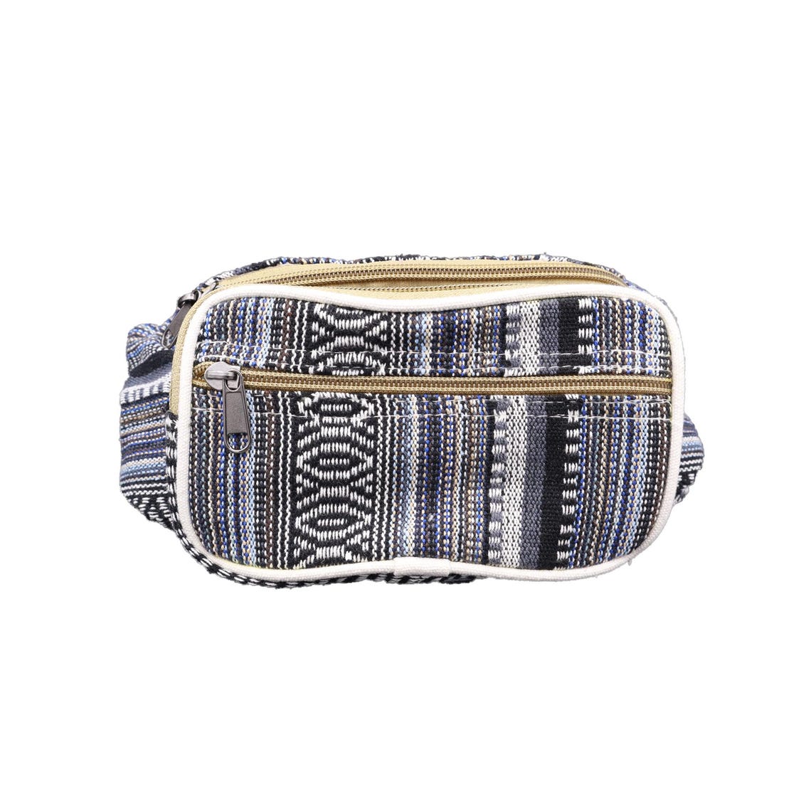 Boho Cotton Fanny Pack: Multi-pocket Crossbody Sling Belt for Travel ...