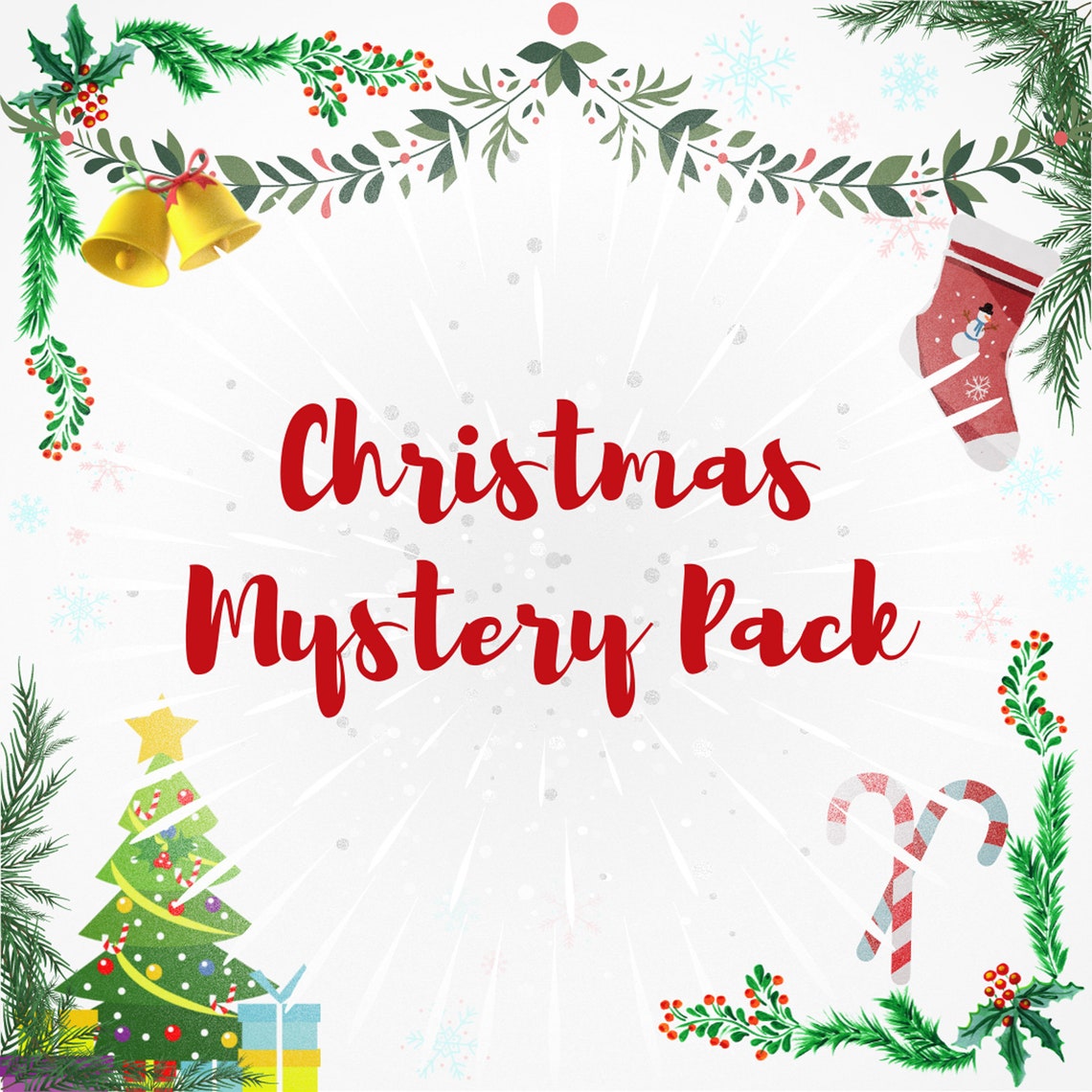 Christmas Mystery Pack Holiday Gift Suprise Small Medium Large - Etsy