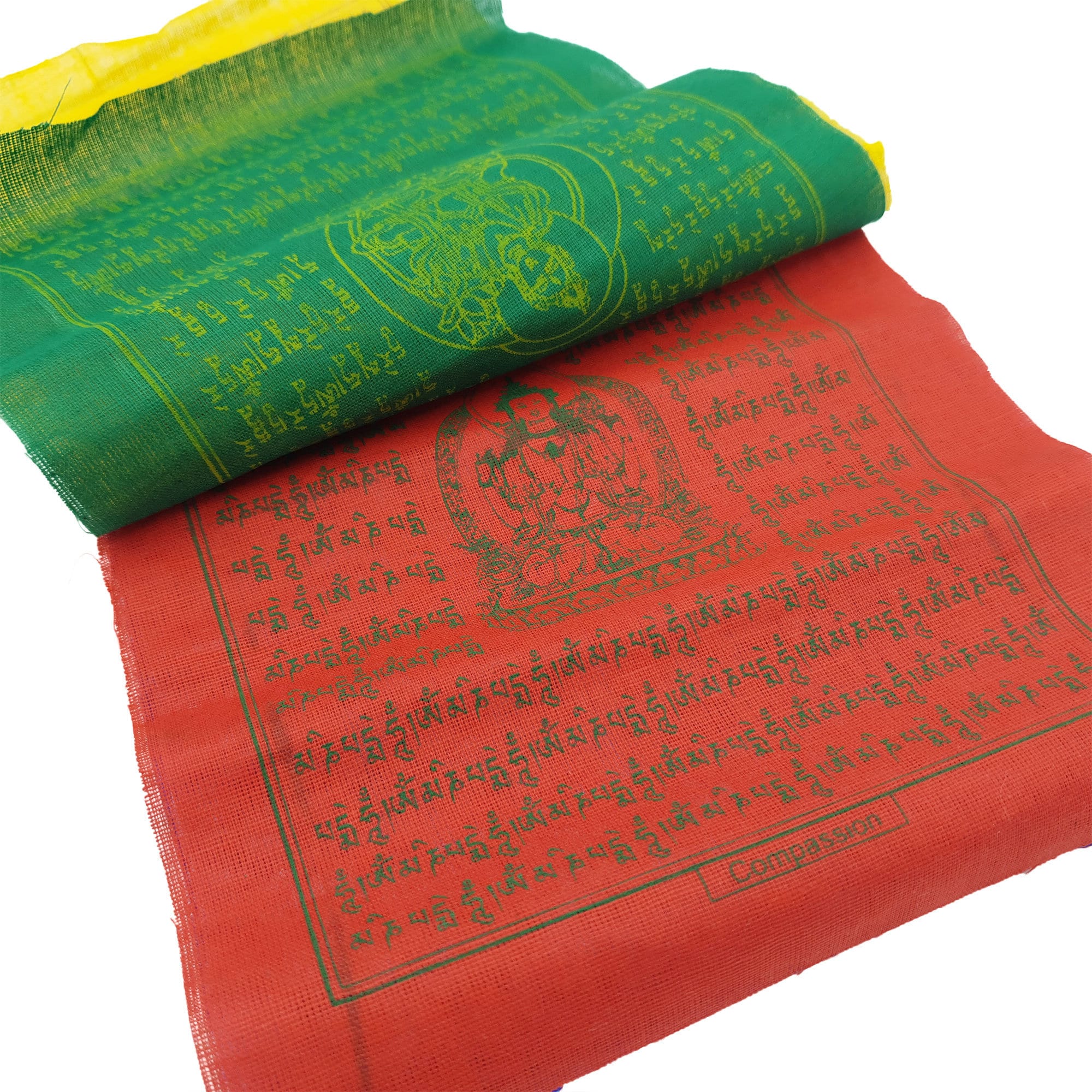 Tibetan Prayer Flags Deities Mantra Knowledge Prosperity Peace - Etsy