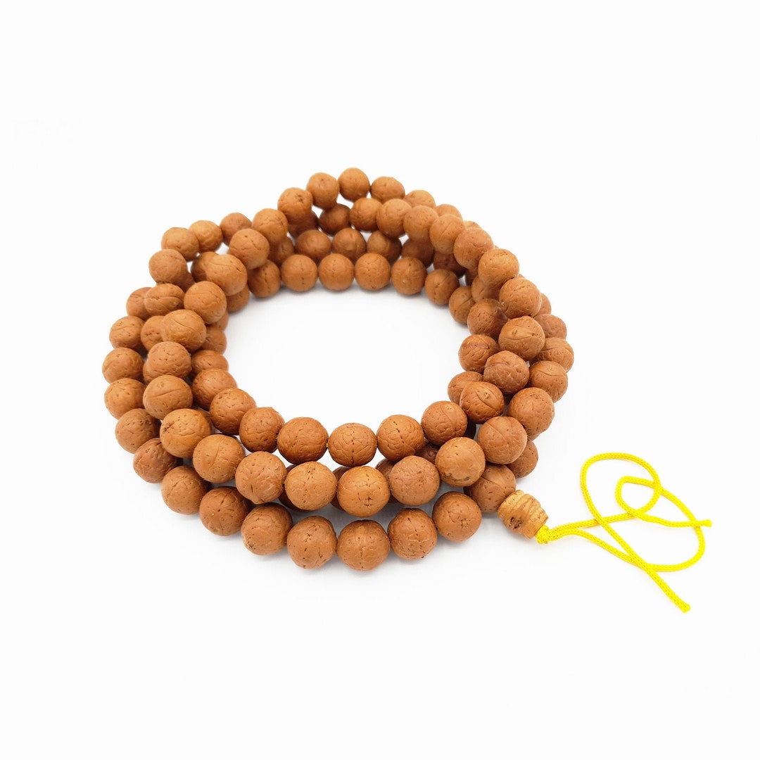 Bodhi Seed Mala Buddha Chitta Mala Buddhist Prayer 108 Beads Tibetan ...