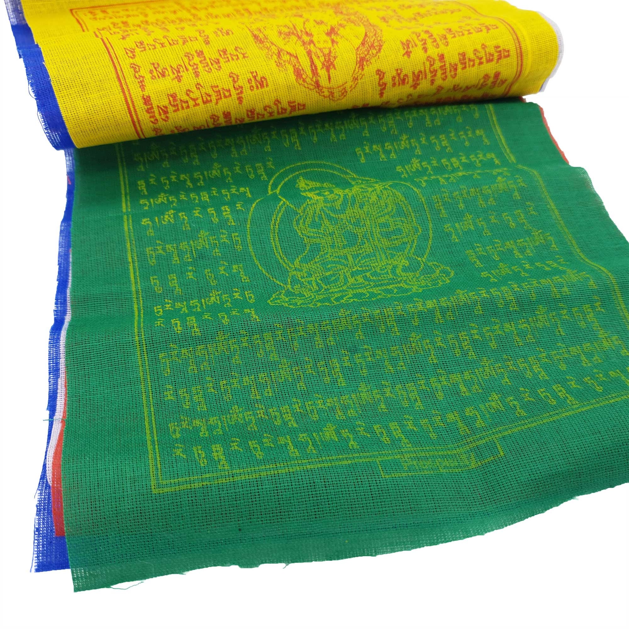 Tibetan Prayer Flags Deities Mantra Knowledge Prosperity Peace - Etsy