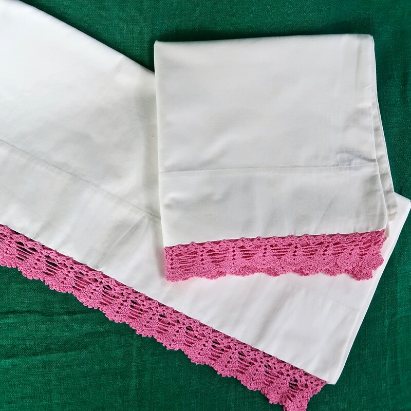 Crochet Pillowcases - Etsy
