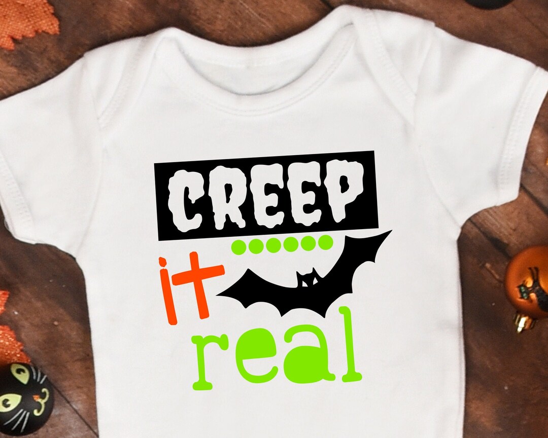 Creep It Real SVG, DXF, EPS, Png Files for Cutting Machines Cameo or ...