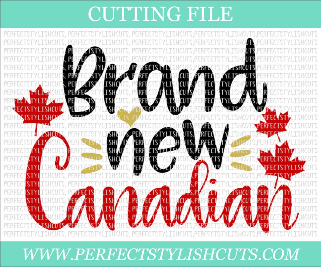 Brand New Canadian SVG, DXF, EPS, Png Files for Cutting Machines Cameo ...