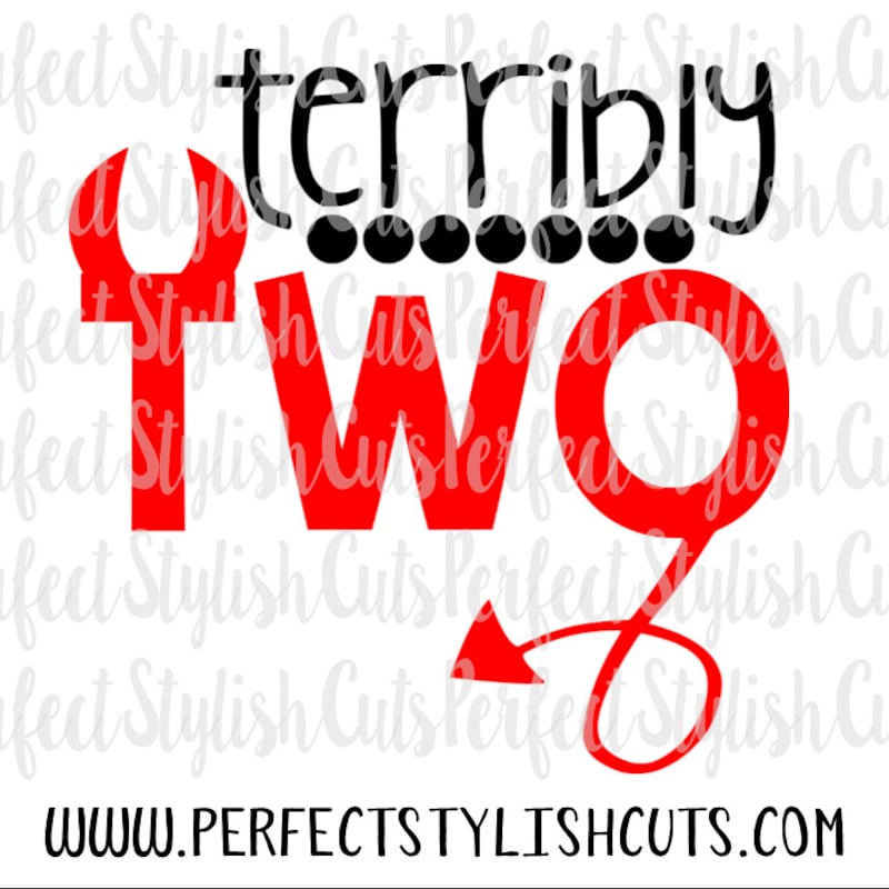 Terrible Twos - Etsy
