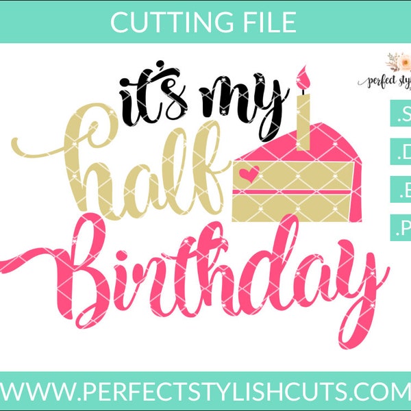 Half Year Birthday Card - Etsy