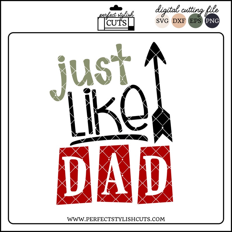 Just Like Dad Svg Son SVG Father Svg Grandpa Svg Fathers - Etsy