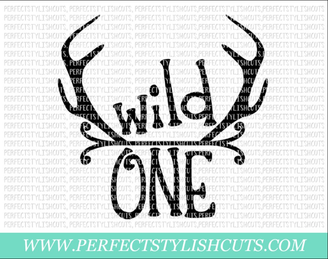 Wild One SVG, Dxf Files, Svg Files for Cricut, Svg, Eps, Png - 1st ...