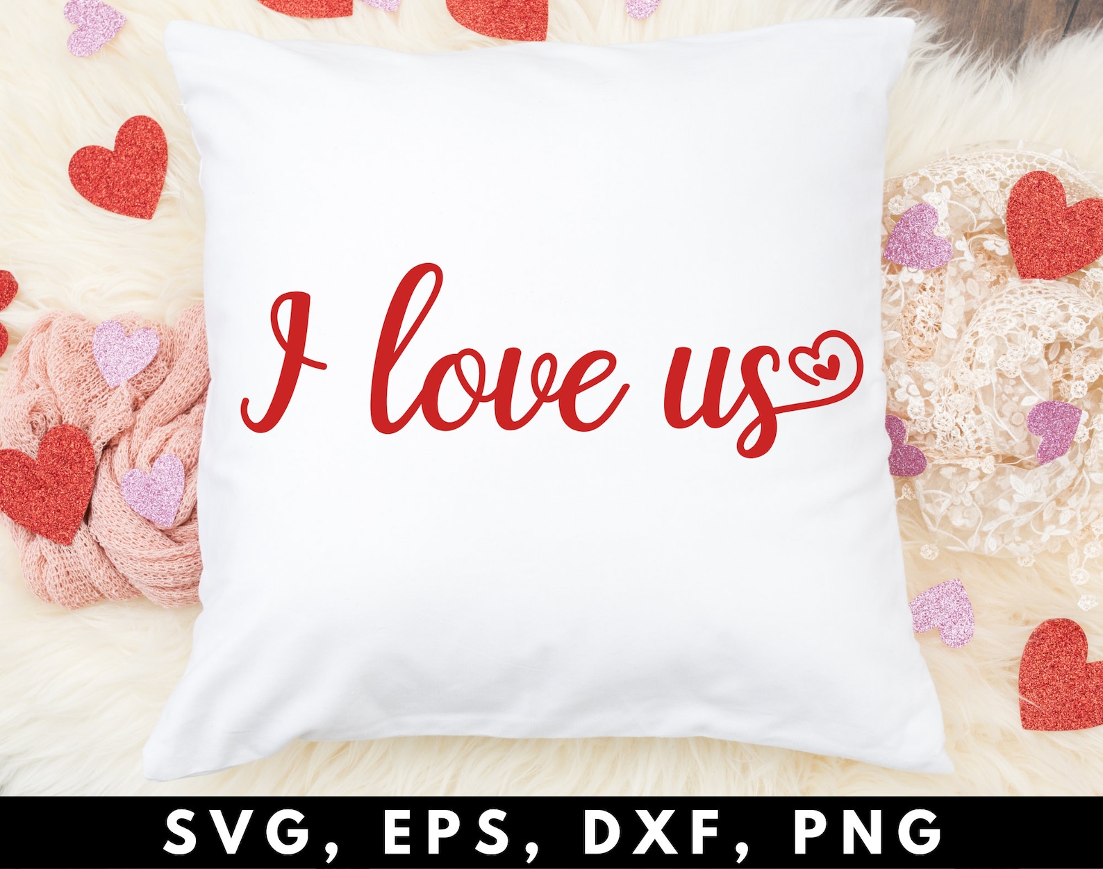 I Love Us SVG Valentines Day Svg for Cricut - Etsy