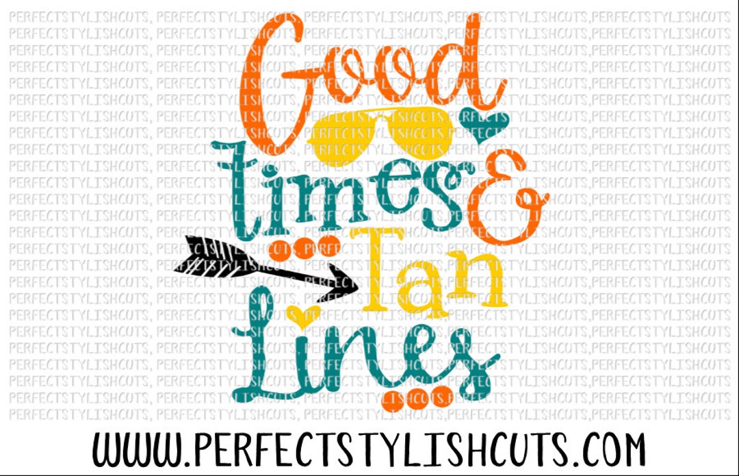 Good Times SVG, DXF, EPS, Png Files for Cutting Machines Cameo or ...