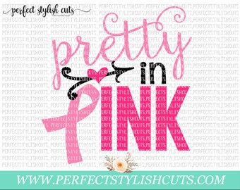 Pretty in Pink Svg - Etsy