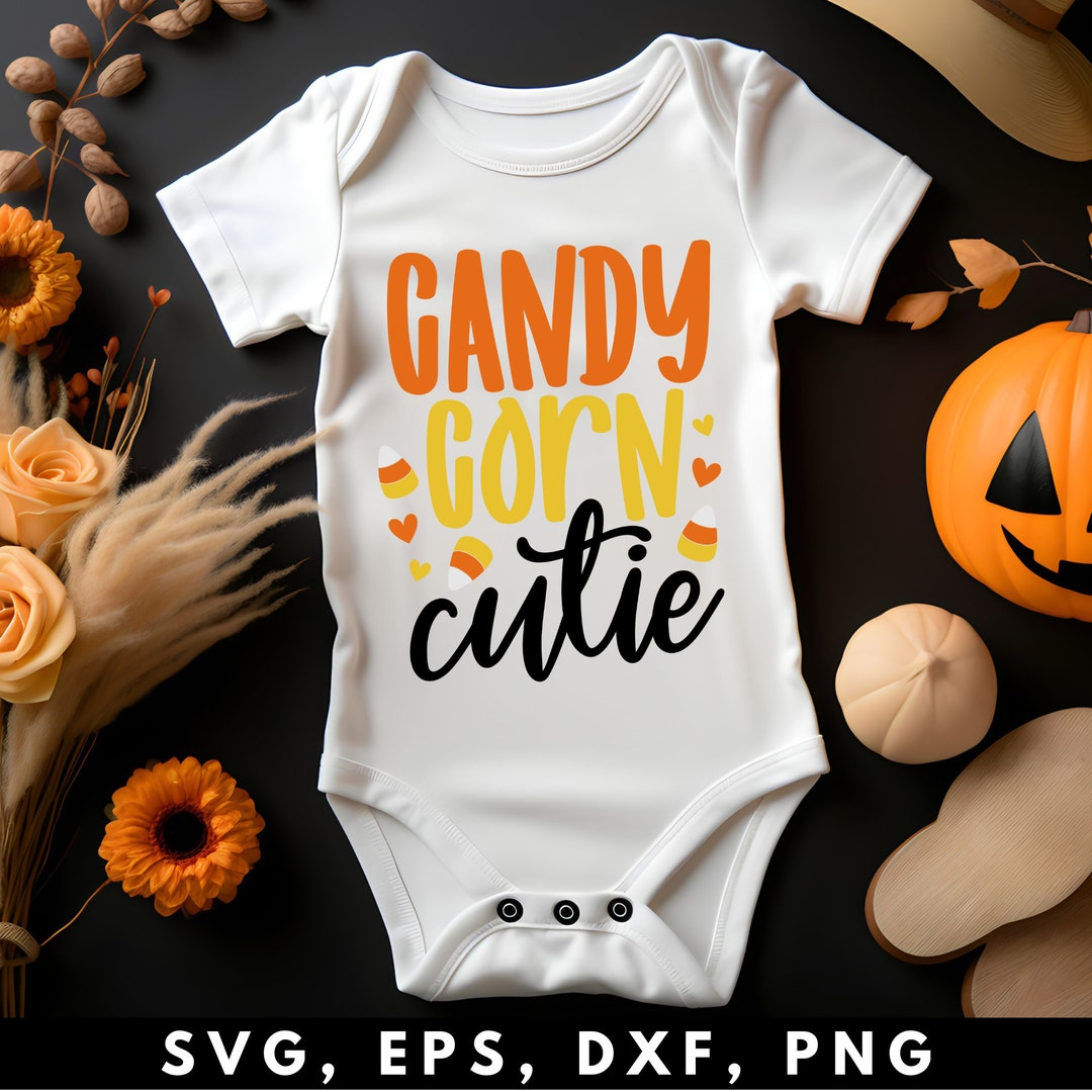 Candy Corn Cutie SVG, Candy Corn Svg, Halloween Kids Svg, Girls ...