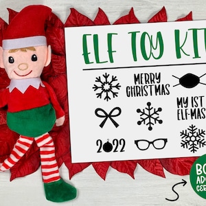 Elf Toy Kit - Elf SVG / Dollar Tree Elves, Christmas Svg Files For ...