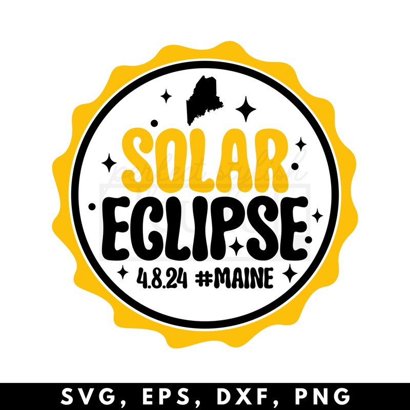 Solar Eclipse Svg - Etsy