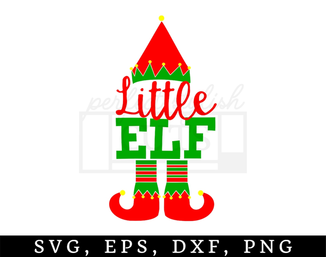 Little Elf SVG DXF EPS Png Files for Cutting Machines Cameo - Etsy