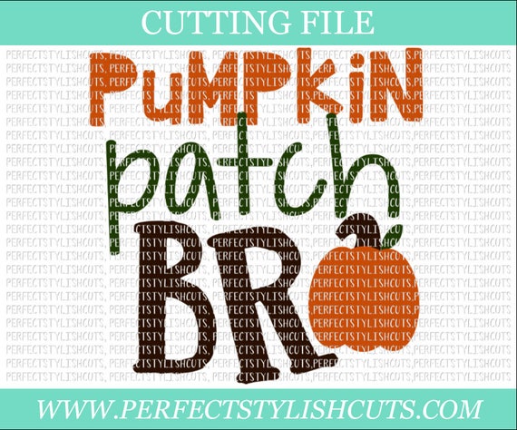 Pumpkin Patch Bro Svg Pumpkin Patch SVG DXF EPS Png Files | Etsy