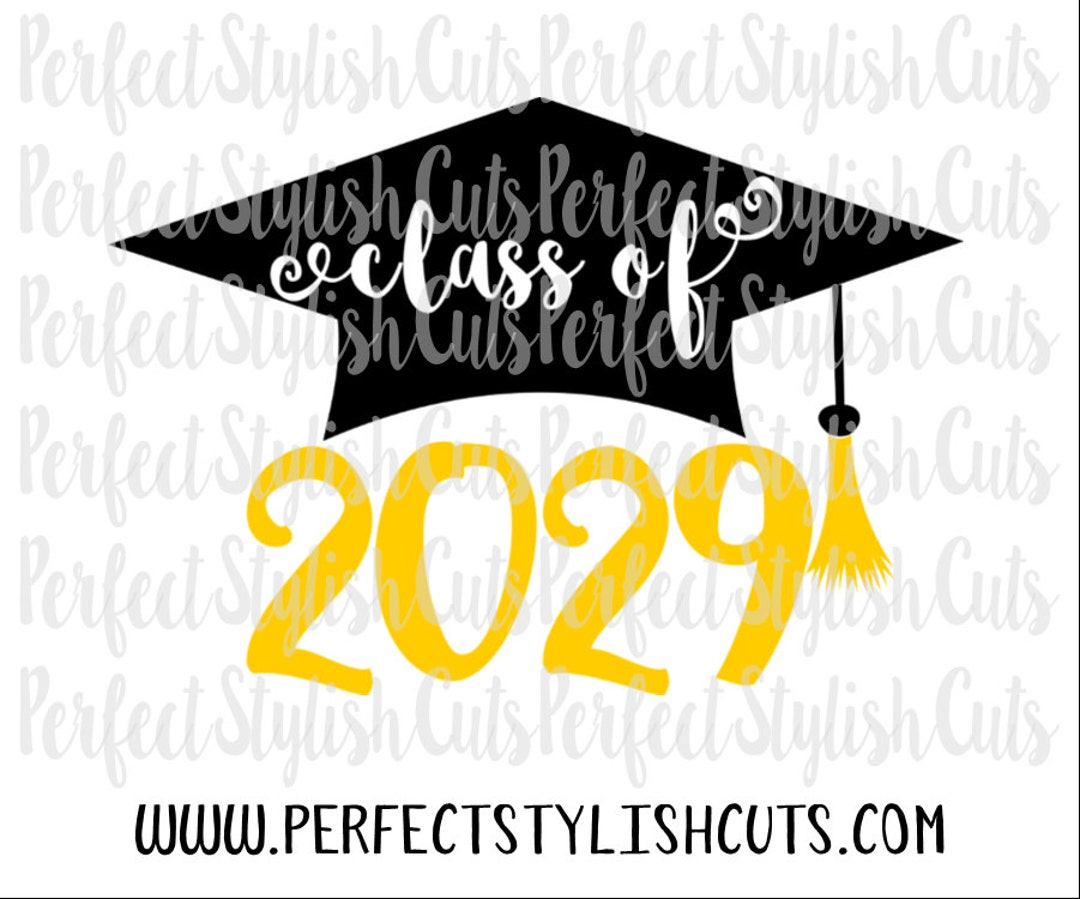Class of 2029 SVG, DXF, EPS, Png Files for Cutting Machines Cameo or ...