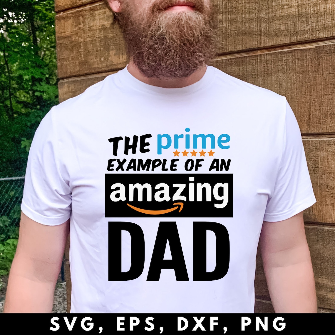 The Prime Example of an Amazing Dad SVG for Father's Day - Etsy