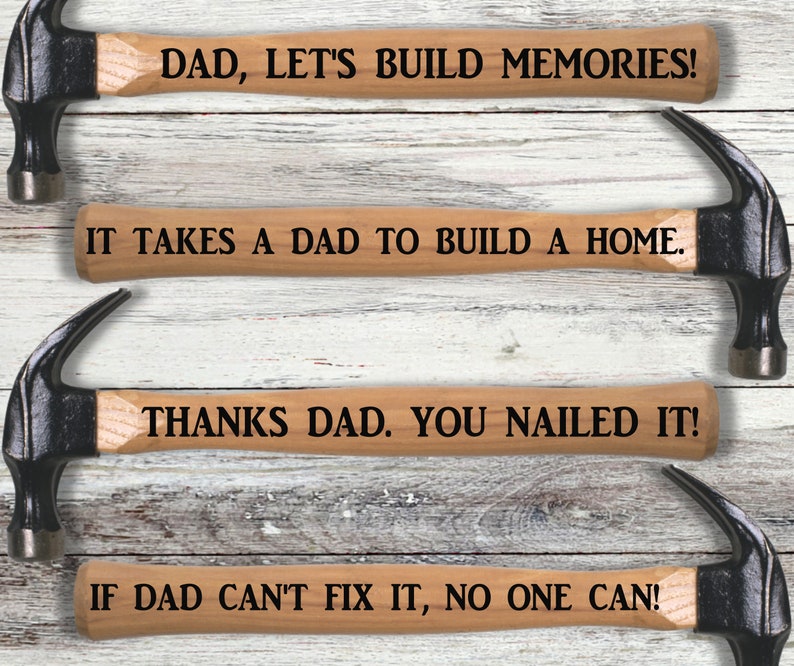 Fathers Day Hammer SVG Files for DIY Father's Day Gifts - Etsy