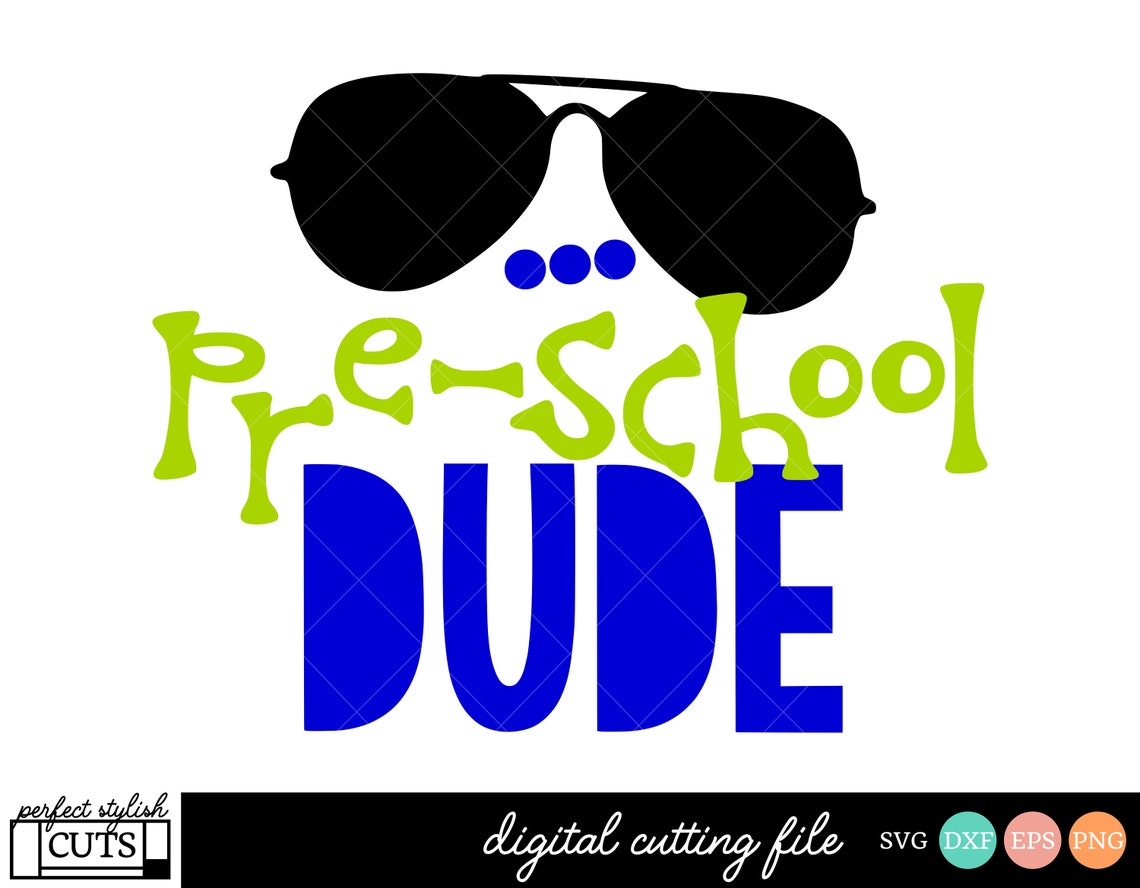 Preschool Boy SVG Back to School Svg Files Prek SVG - Etsy